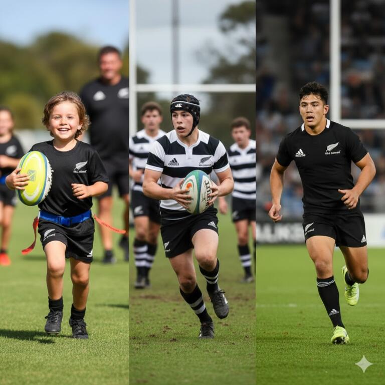 How Young Players Progress to Elite Rugby: The NZ Pathway Explained